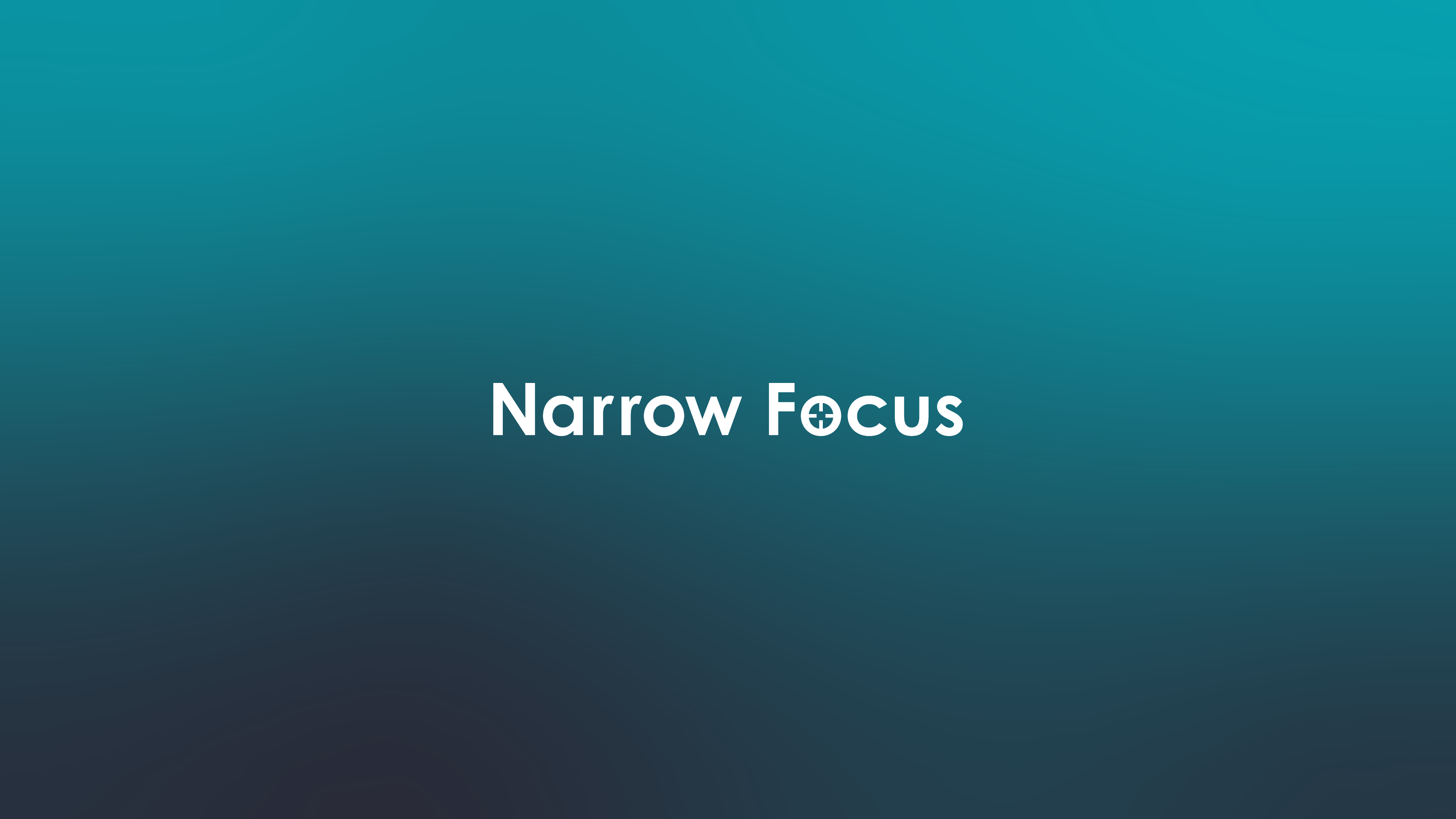 Narrow Focus | 投資を、もっと楽しく。